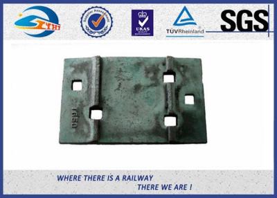 Cina Base di appoggio della ferrovia d'acciaio QT500-7, piastra d'armamento del metallo per la ferrovia di norma di BACCANO di UIC in vendita