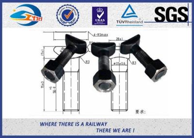 中国 ロシアの鉄道 GOST クランプ ボルトのためのナットが付いているさまざまな鉄道のボルト 販売のため