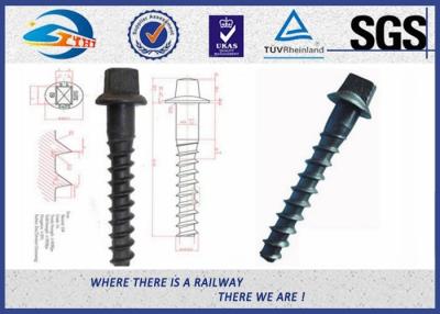 Cina Ss8 SGS ferroviario ISO898-1 standard della punta della vite della traversina della punta Q235 in vendita