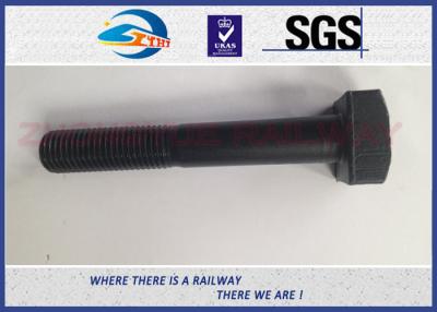Cina Bolt ferroviario quadrato con colore lubrificato o nero della pianura dell'ossido ha graduato 20x130mm secondo la misura in vendita