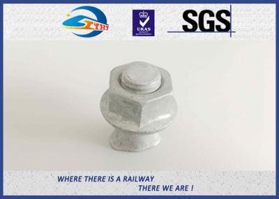 Cina Immersione calda Bolt ferroviario galvanizzato per 9116 la piastra di fissaggio, bulloni d'ancoraggio di T M16 M20 M22 in vendita