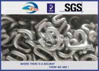 China E1609 E1809 E2055 E2091 Railway Elastic Rail Clips Railroad E Type Clamps for sale