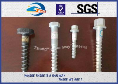 Cina La traversina ferroviaria galvanizzata profonda calda avvita la punta della vite esagonale in vendita