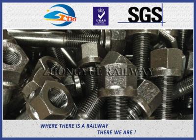 中国 10.9は鉄道の留め具システム黒によって油をさされる色のための正方形のヘッド ボルトを等級別にします 販売のため