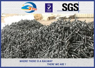 Cina Punta ad alta resistenza della vite della traversina della ferrovia del grado 4,6 di Tirafondos Tipo A0 23x105mm in vendita