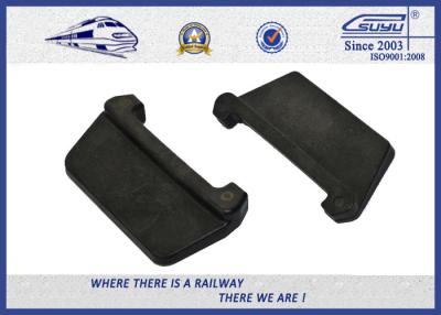 Cina Parte di rinforzo della plastica e della gomma del piatto di guida di angolo dell'isolante della ferrovia del nylon 66 in vendita