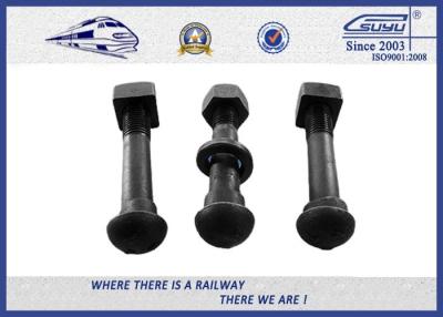 中国 柵の接合箇所に使用する高い引張強さの鉄道線路のボルトおよびくだらない魚のボルト 販売のため