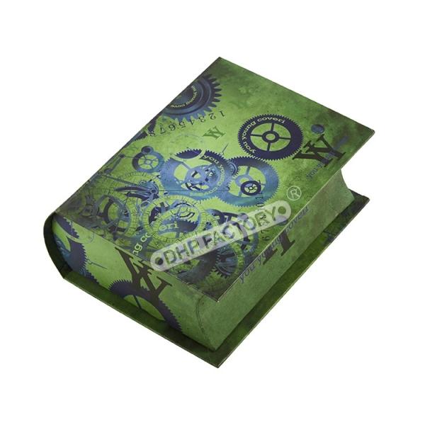 Custom Decor Book Style Rigid Box For Luxury Gift Wrapping Various Coating