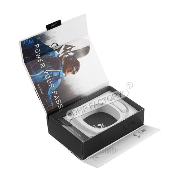 Cassa regalo magnetica personalizzabile per auricolari senza fili OEM disponibile