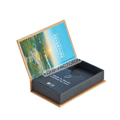 Chine Boîte cadeau magnétique Kraft écologique Boîte à couvercle magnétique durable à vendre
