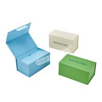 China Recyclable Texture Paper Cardboard Foldable Boxes Packaging Without Magnet for sale