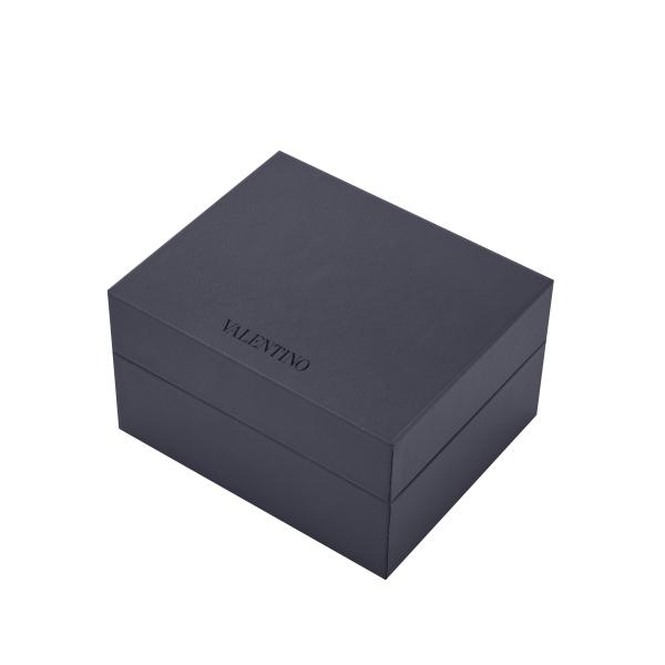 Black Leather Watch Box 1 Slot With Velvet Insert For Timepieces