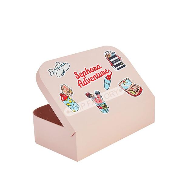 Exquisite Decorative Cardboard Suitcase Boxes With Pu Handle For Gifts And Toys