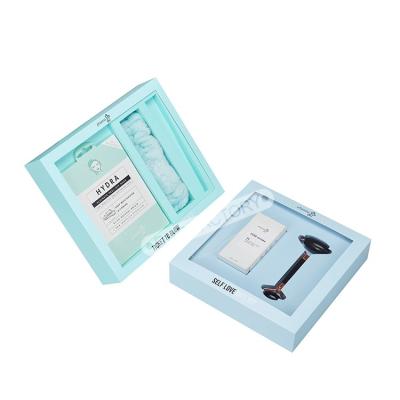 China Semi Gloss AQ Coated 350G papel inserto para la mejor caja de cuidado de la piel personalizado atractivo en venta