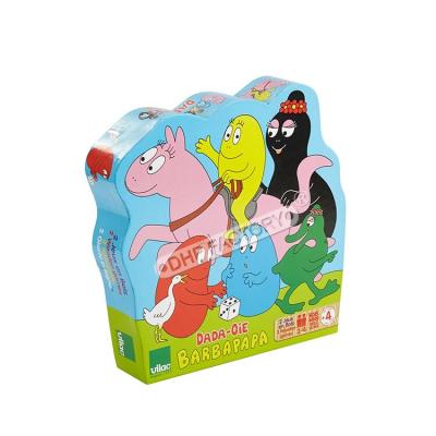 China Envases de papel rígido de colores mate y dibujos animados para niños en venta