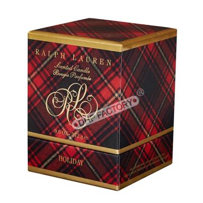 Chine Boîte à bougie rigide en carton personnalisé avec insert en EVA pour emballage de bougies à vendre