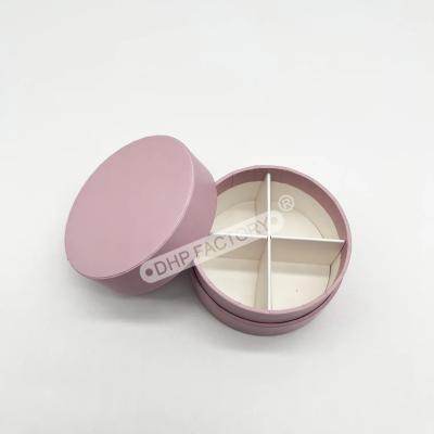 China Caja de regalo de papel rígido azul con divisor en venta