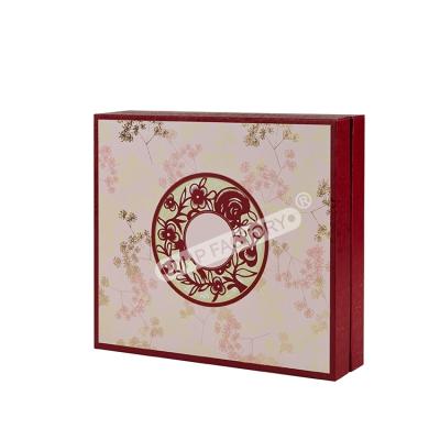 中国 化粧品パッケージ用カスタムベストメイク赤トップとベースEvaインサートボックス 販売のため