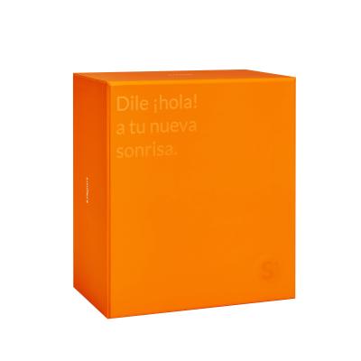 China Caixa de Embalagem para Kit de Clareamento Dental Caixa de Papel Rígido Personalizada para Alinhadores Ortodônticos à venda