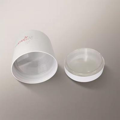 프리미엄 란제리 선물 상자 원형 하드 종이 원통형 포장 PVC 삽입
