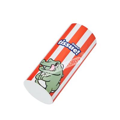 China Pastille Cylinder Packaging Box Custom Design Printing Round Shape Tube Paper Box for sale