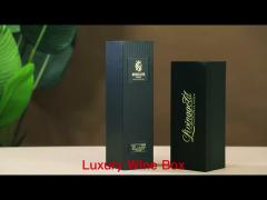 Premium Stijlvolle Liquor Gift Box Wijn Gift Set Box Met Plastic Inserts