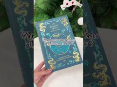 Luxe gouden folie geheime holle boeken doos voor elegante cadeau verpakking