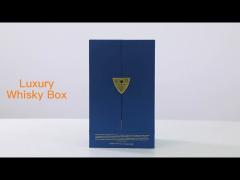 Rigid 2 flessen wijn cadeaubon karton XO wijn glas cadeaubon Slank ontwerp