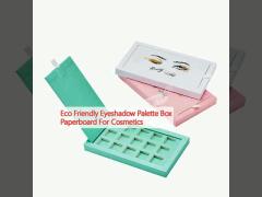 Eco Friendly Eyeshadow Palette Box Paperboard For Cosmetics