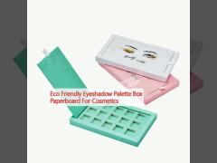 Umweltfreundliche Papierpaletten mit Eyeshadow Palette Karton Kosmetikverpackungen