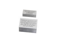 China High Precision Special Mold Date Insert 48 54HRC Hardness Mold Date Inserts for sale