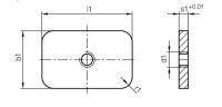 China Hasco Z081/16x16x3 Precision Mold Components Injection Mold Interlocks for sale