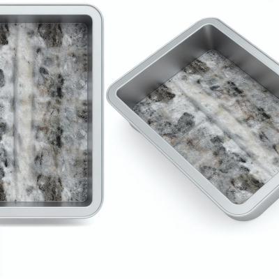 China Freezer Safe Artificial Stone Mould with Non-Stick Coating Easy to and Clean for sale