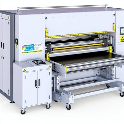 China 10m Total Length Flatbed Printer Auxiliary Equipment with 10-15m3/hour Output and Reliability for sale
