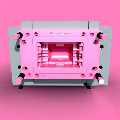 China Pink Injection Moulding Mould with Easy Cleaning and Optimal Functionality for sale