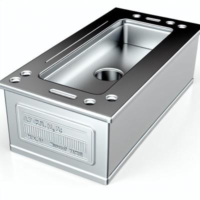 Cina 0.17 Stampo di prodotti in alluminio cubo per congelatori sicuri e durevoli in vendita