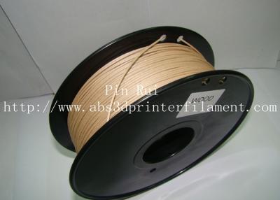 Cina Brown Materia 0.8kg/filamento di legno 1.75mm 3mm stampante del rotolo 3D in vendita
