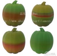 China PLA Multicolor Gradient 3D Printer Filament 1.75mm 0.75kg Net Weight for sale