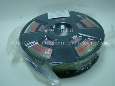 中国 勾配色の750g多色刷りの勾配のABS 3dプリンター フィラメント1.75/3.0 Mmの 販売のため