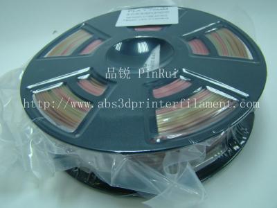 中国 勾配色の750g多色刷りの勾配のABS 3dプリンター フィラメント1.75/3.0 Mmの 販売のため