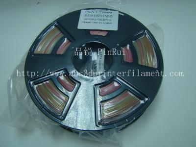 中国 勾配色の750g多色刷りの勾配のABS 3dプリンター フィラメント1.75/3.0 Mmの 販売のため