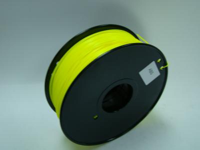 Cina Alta precisione Fluo - filamento giallo 1kg/bobina della stampante dell'ABS 3D in vendita