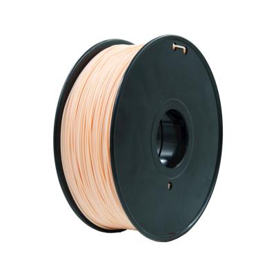 中国 注文の固体赤 pla の filamente 1.75mm/3mm の 3d 突き出る材料 販売のため