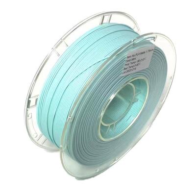 Cina 1.75mm Matte Pla Filament 1kg bianco per la stampante 3D in vendita