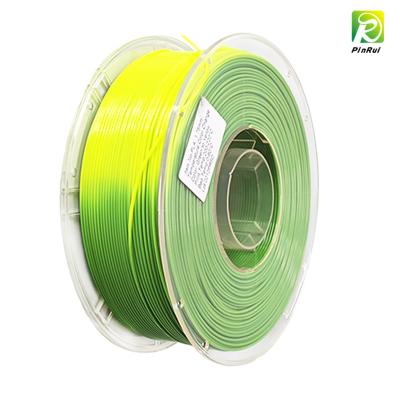 China PINRUI 1kg Two-Color Temperature-Responsive PLA 3D Printing Filament Thermal-Active Color-Changing Silk for Plastic Rods for sale