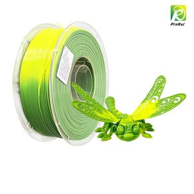 China PINRUI 1kg Two-Color Temperature-Responsive PLA 3D Printing Filament Thermal-Active Color-Changing Silk for Plastic Rods for sale