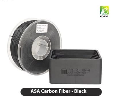 China PINRUI ASA-CF Filament Carbon Fiber Material Effect Impact Resistant Abrasion Resistant High Temperature 3D Printer Filament for sale