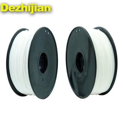 中国 白いPLA 3Dプリンター フィラメント1.75mm 1kg/2.2lb ±0.02mmの許容 販売のため