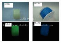 China Glow in The Dark 3D Printer Filament PLA/ABS 1.75mm & 3.0mm with 230-270°C Working Temperature for sale