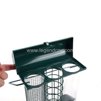 China Alimentador selvagem de suspensão Multifunction 3 do pássaro em 1 arte do ferro com capacidade alta da semente à venda